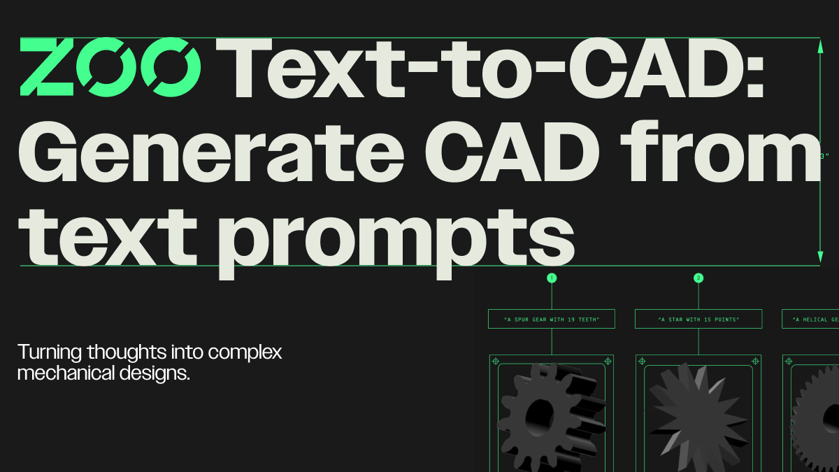 AI CAD Model Generator Create CAD Files With Text Zoo